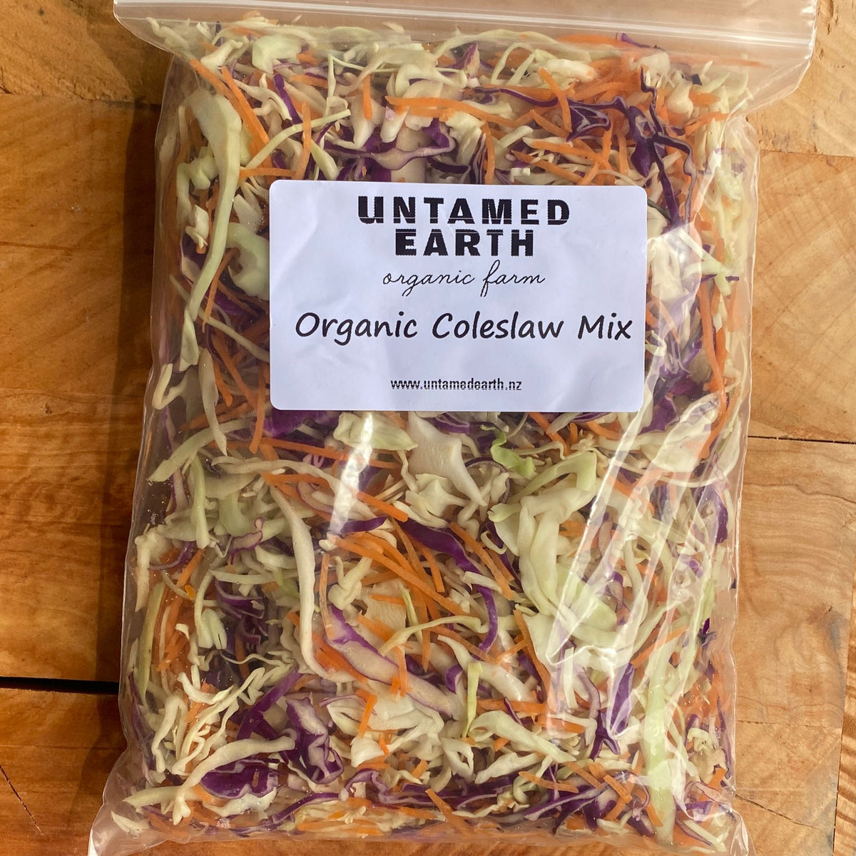 Coleslaw Mix 400g – Untamed Earth Organic Farm